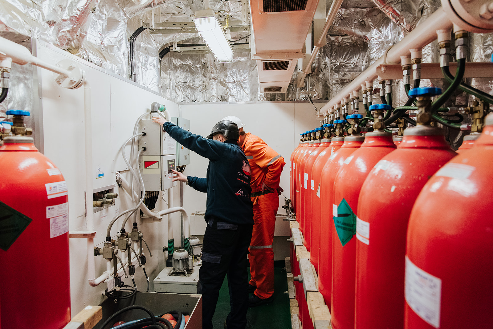 Fixed Fire Fighting System On Board Ships Ffe Service Gmbh